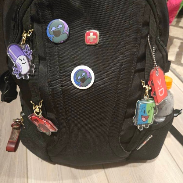 BFDI 2.5 Vinyl Sticker Pack 2 evil Leafy, Yoylecake, Fanny, Naily, Pen ...