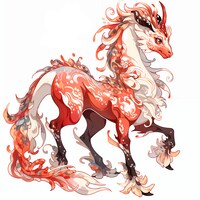 Fire Elemental Lion Adoptable Character - Digital Download HD Image ...