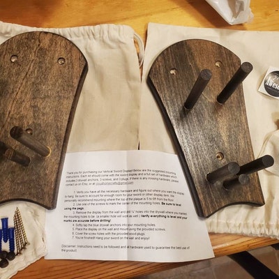 Rapier Specific Vertical Sword Display - Etsy