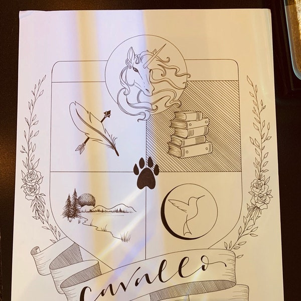 Modern Family Crest - Etsy