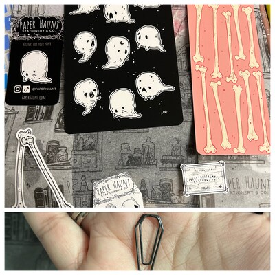 Coffin Paperclips, Spooky Cute, Goth - Etsy