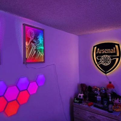 Mercedes Led Sign Neon Sign Mercedes Logo Wall Decor - Etsy