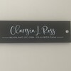 Wall Sign Name Plate 2 Sizes Personalized Door Office Sign, Executive ...
