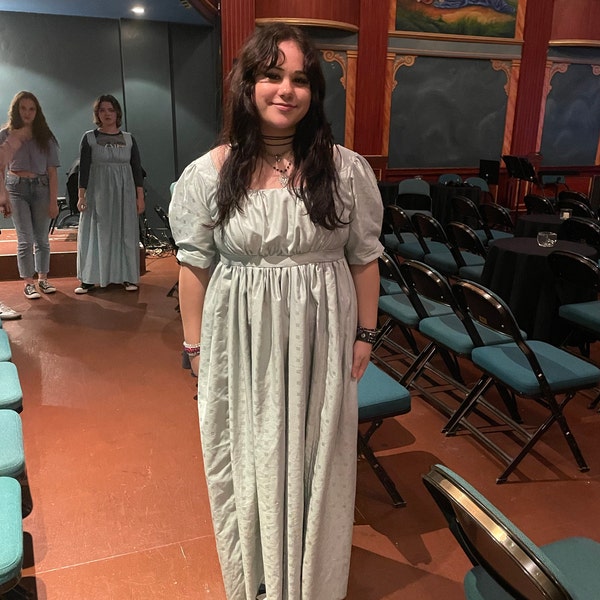 Empire / Regency Dress With Sleeveless Spencer 1805 to 1810 Sewing ...