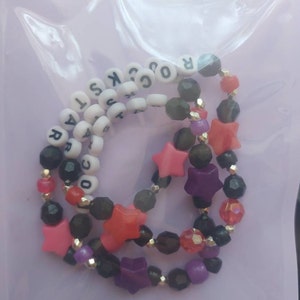 Five Nights at Freddys Fnaf Beaded Kandi Bracelets Freddy Fazbear ...