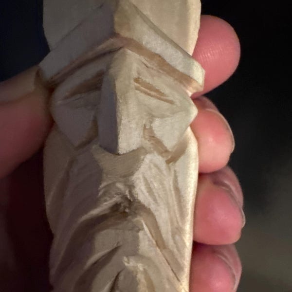 Wizard Wood Carving Stencil | 3D Printed Template for Caricature & Wood ...