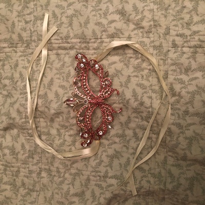 Butterfly Green Masquerade Mask, Wedding Party Silver Eye Mask, Cosplay ...