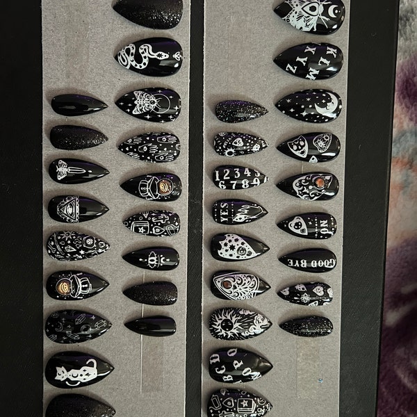 Supernatural Magic Nails | Magical Nails | Crystal Ball Nails | Nails ...