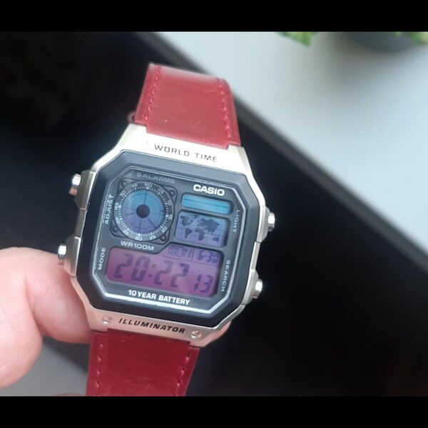 Casio F-91W Holographic Screen Foil - Etsy