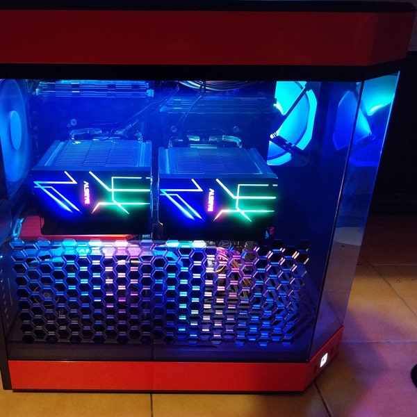 Hyte Y60 Custom Vented Side Panel - Etsy