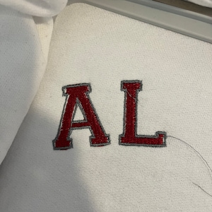 COLLEGE VARSITY ALPHABET Embroidery File, Machine Embroidery, Stitch ...