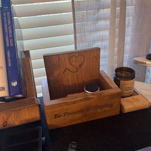 NEW - Unplug Cell Phone Drop Box - Personalized - Unplug for Homework ...