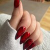 Blood Splattered French Manicure Press on Nails Gothic Press on Nails ...