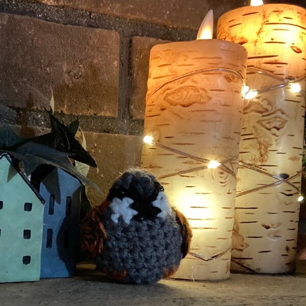 Black-capped Chickadee Bird Toy Plush Tiny Birb Amigurumi - Etsy