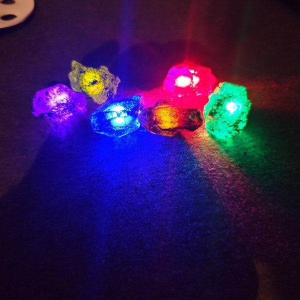 Raw Infinity Stones FULL SET - Bestseller! Infinity Gauntlet Avengers ...