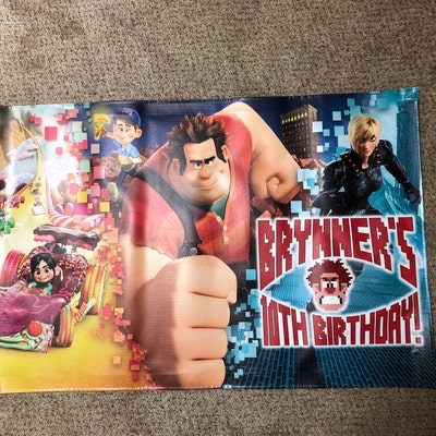 Wreck It Ralph Party Banner - Etsy