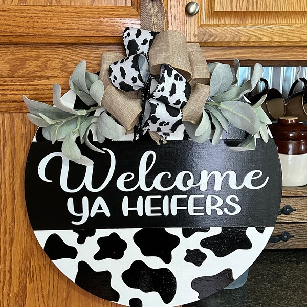 Cow Circle Monogram Bundle SVG-COW Frame Circle Png-cow Print Element ...