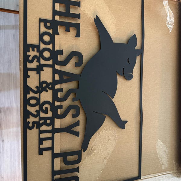 Custom Metal Family Crest Sign / Family Crest / Metal Family Crest ...