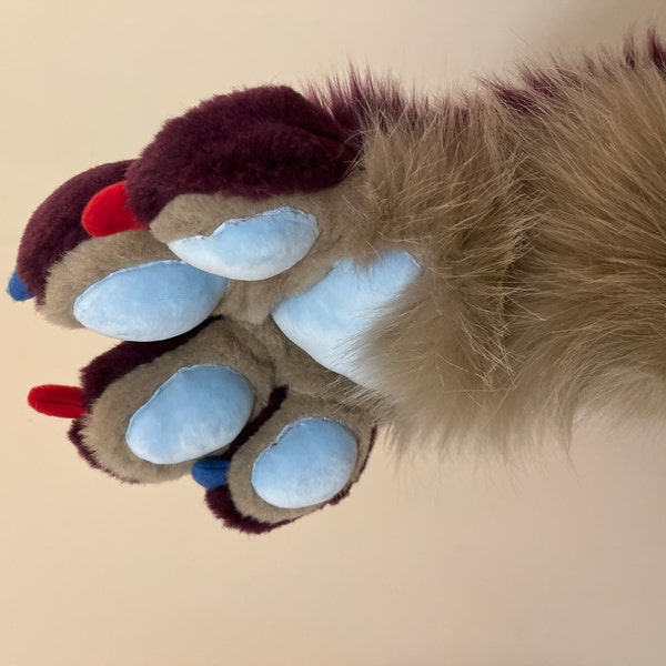 CUSTOM FURSUIT PAWS - Etsy