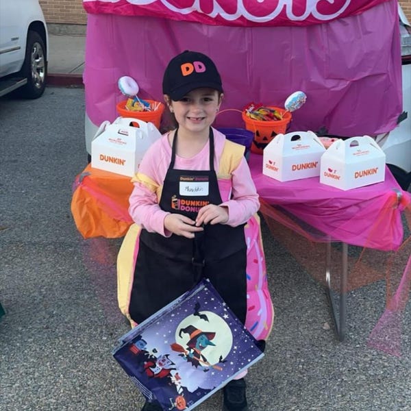 ADULT | TEEN | Dress up Set - Dunkin' Donuts Apron, Hat, and 2 Name ...