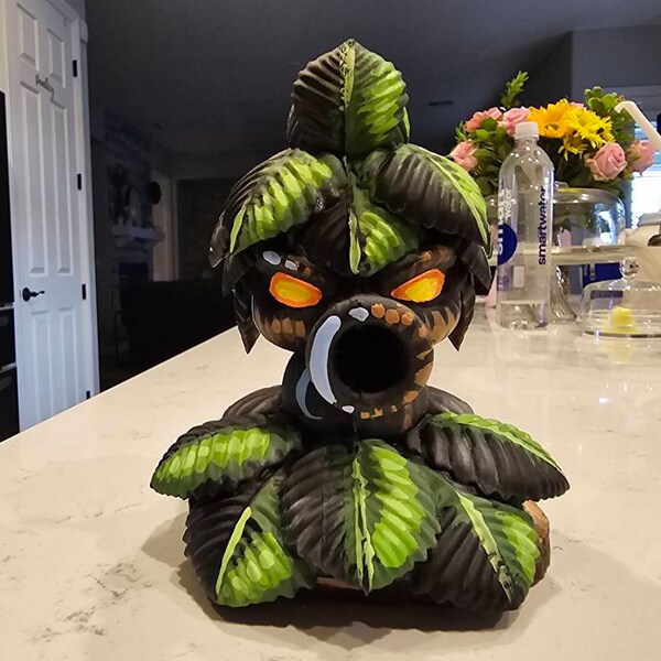 Majoras Mask Deku Scrub Inspired Statue Hand Painted Made to Order - Etsy