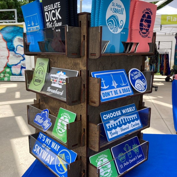 Sticker/craft Display Shelf SVG (DIGITAL FILE) - No Physical Product - Etsy