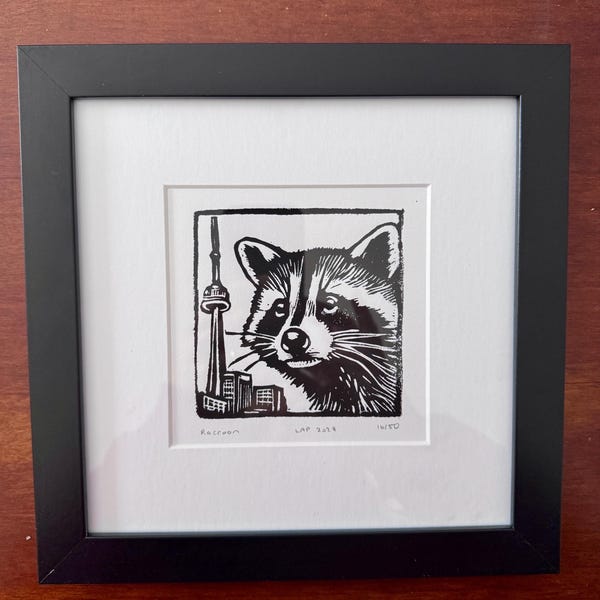 Otters Holding Hands Linocut Block Print Sea Otter - Etsy