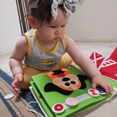 Handmade Quiet Book Baby Shark and Other Nursery Rhymes - Etsy