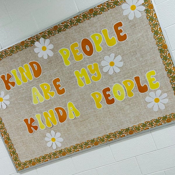 Kind People Are My Kinda People Bulletin Board | Digital Download ...