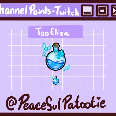 1 CUSTOM Twitch Channel Point Icon - Etsy