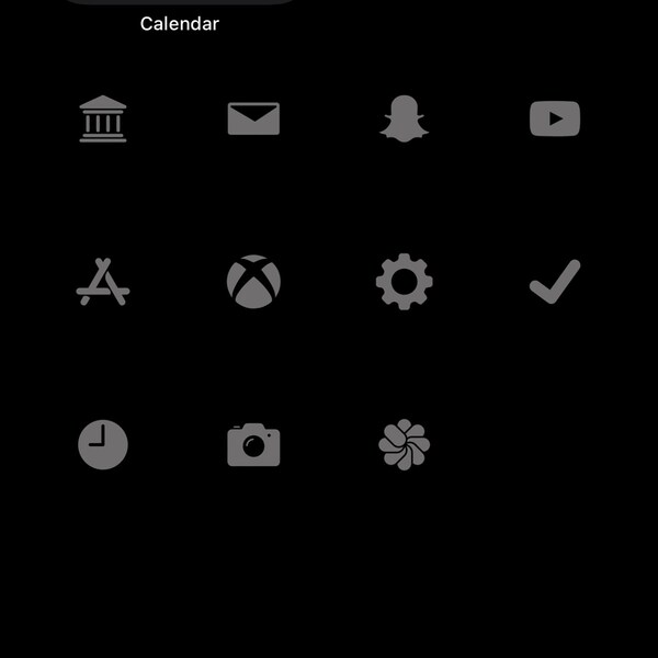 Ios Icon Pack for iPhone - 250 Icons! Matte Black Icons | Custom ...