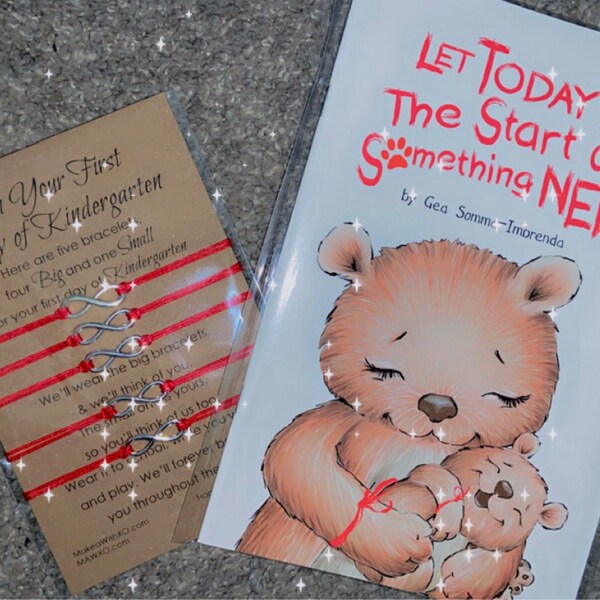 First Day of School Friendship Bracelet Back to School Bracelet Anxiety ...