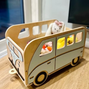 Personalized Kids Clothing Rack for Boys, Montessori Playroom Toy ...