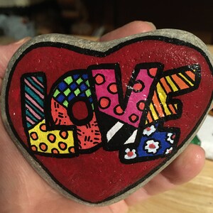 Set of 5 Pac Man & Ghosts Hand Painted Rocks - Etsy