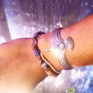 Solid 925 Sterling Silver Double Head Seljuk Eagle Men's and Women's ...