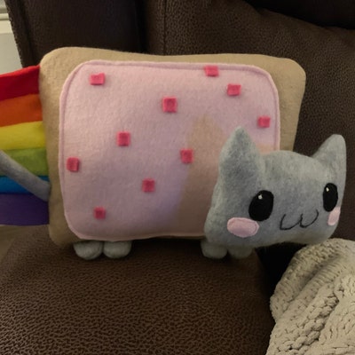 Nyan Cat Plush Pillow Gift for Kids, Meme Plush,meme Gifts,birthday ...