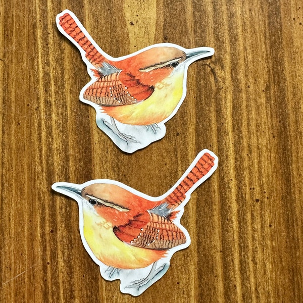 Rusted Truck Watercolor Sticker, Red Antique Ford Pickup Vinyl Decal ...