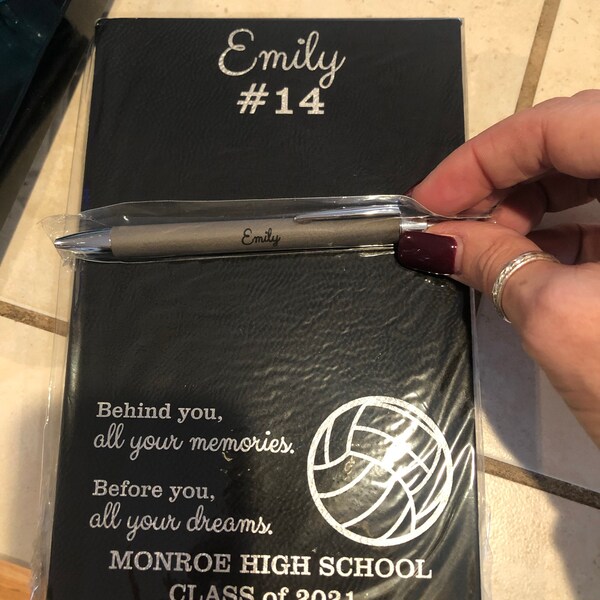 Volleyball Senior Gift, Volleyball Journal, Volleyball Senior Night ...