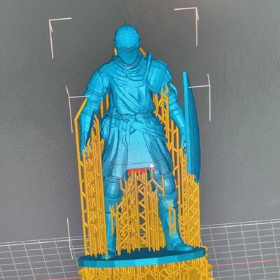 Dntl Super Statue Digital STL File Digital Model Printable File - Etsy