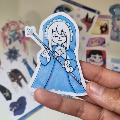 Madoka Girls Standee Chibi 6cm Mini Acrylic Standee Kawaii Deskpals - Etsy