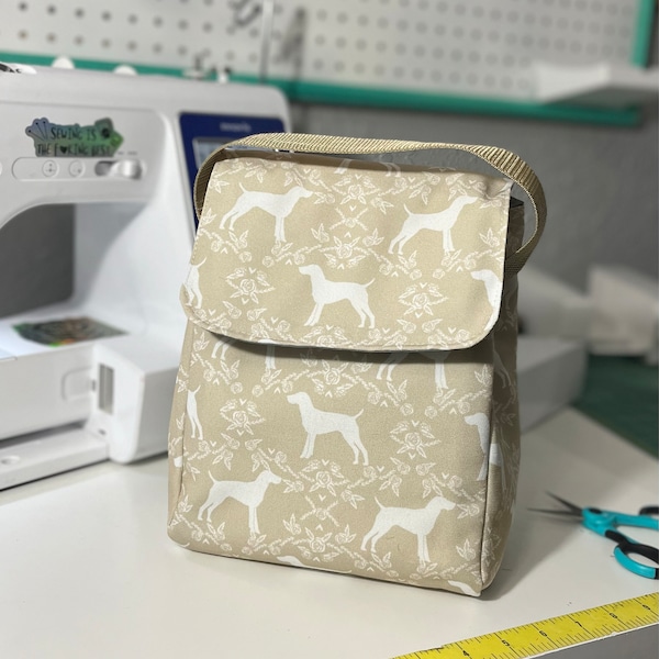 Grab N' Go Lunch Bag Sewing Pattern, Lunch Box Sewing Pattern - Etsy