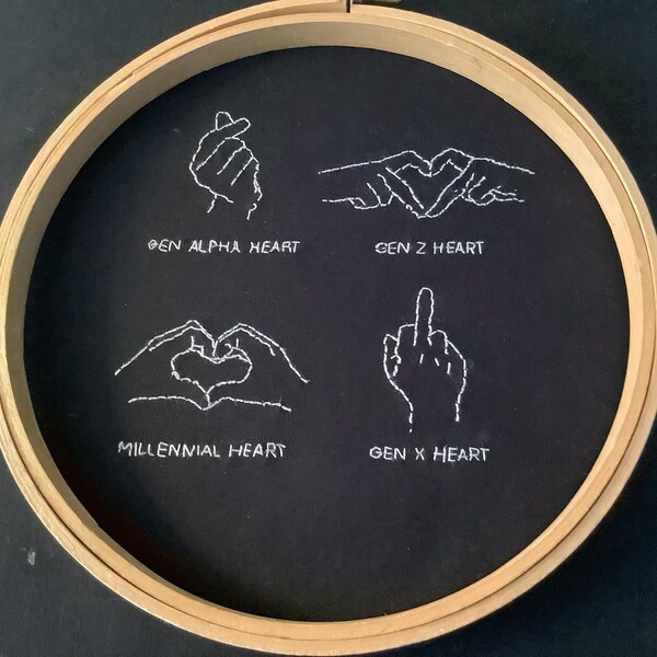 Dandelion Duo || Embroidery PDF Pattern Download || 5 Inch Embroidery ...