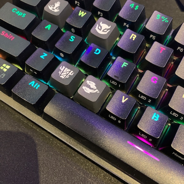 FADE - Valorant Keycaps - Agent Abilities - OEM Profile - Fits Cherry ...