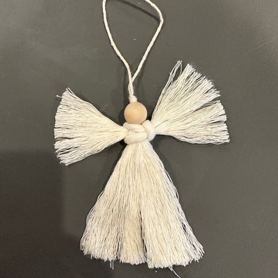 Macrame Mini Angels Baptism Angel Gift Christening - Etsy