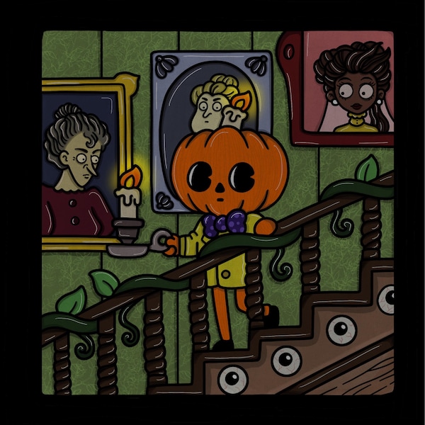 Spooky Cutie: Adorable Creepy Creatures in Cozy Hygge Moments Coloring ...