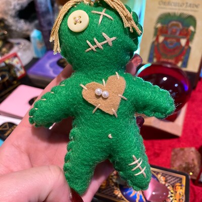 Money & Good Luck Poppet Voodoo Doll Wealth Prosperity Intentions New ...