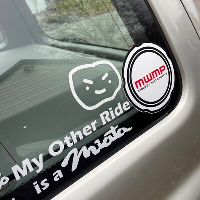 Miata Logo Script Decal Sticker 4 Long & 1 High. - Etsy