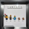 Personalised Family Mini Figure Boxframes - Etsy UK