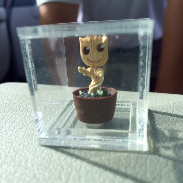 Miniature Baby Groot Figurine - Etsy