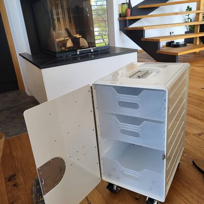 Brand New Galley Container Night Stand Side Table Galley Box Canister ...